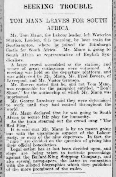 Victor Grayson: The Curious Case of the Disappearing MP & the Etaples ...