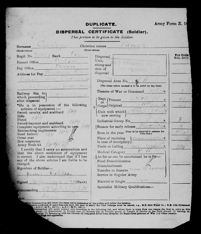 The Scottish Mutineer James Cullen – Communist Red Flags at Etaples Mutiny
