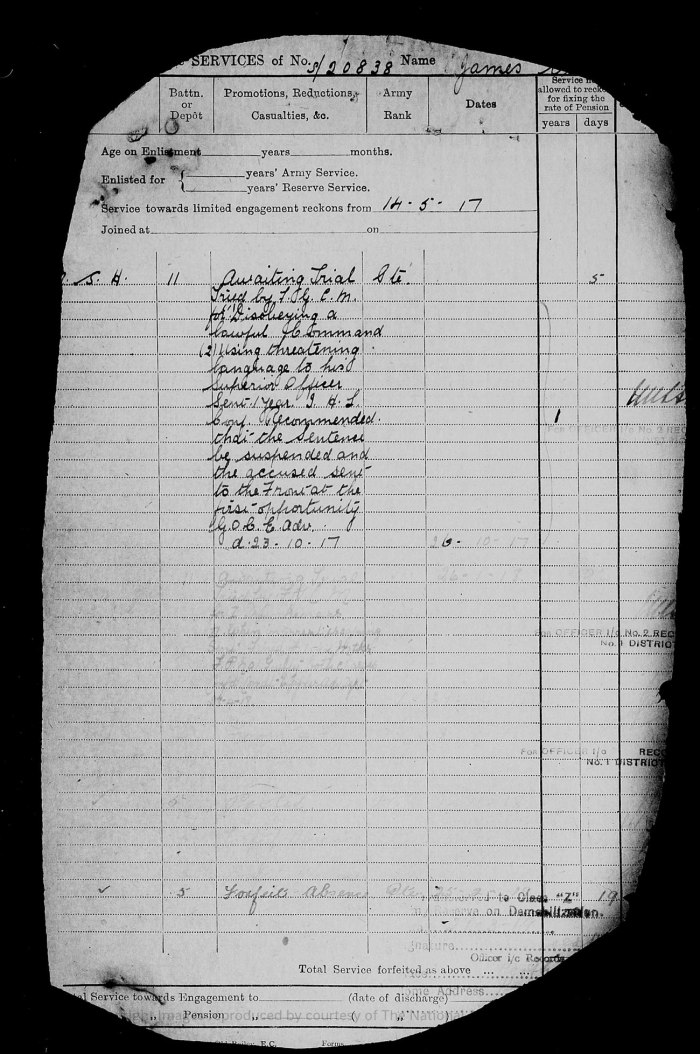 The Scottish Mutineer James Cullen – Communist Red Flags at Etaples Mutiny