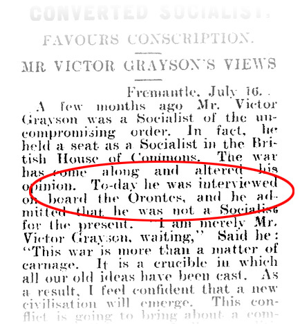 Victor Grayson: The Curious Case of the Disappearing MP & the Etaples ...